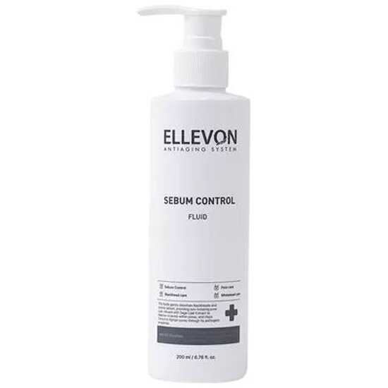 Флюид для лица Ellevon для контроля себума 200 мл