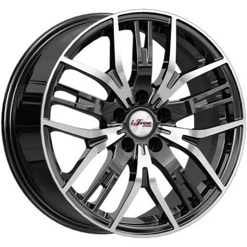 Литой колесный диск iFree Аскет 7x17/5x114.3 ET35 D67.1 Блэк_Джек