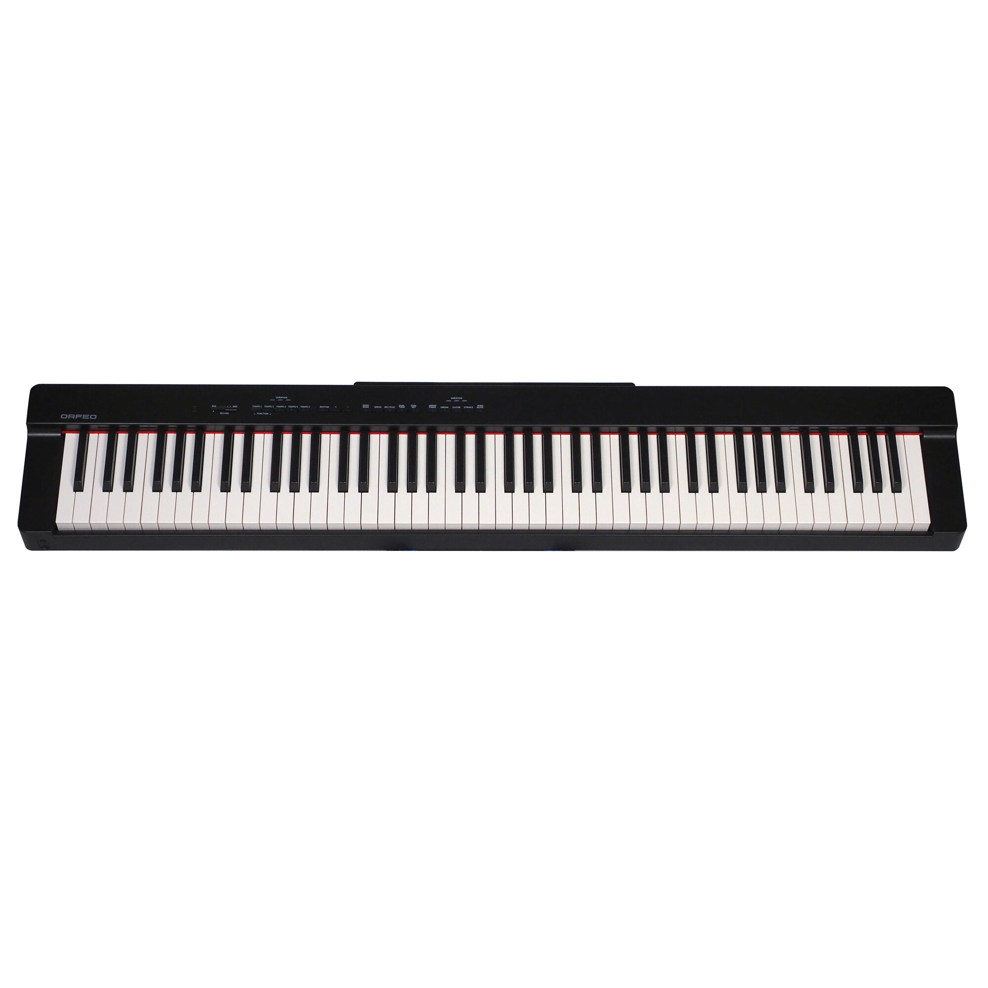 Цифровое пианино Orfeo E-3 черное, молоточковая механика, 3 педали в комплекте