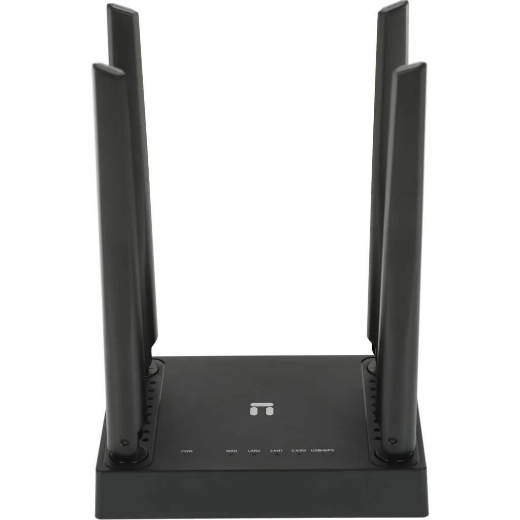Wi-Fi роутер Netis N5, Wi-Fi 5, AC1200, 2.4/5ГГц, 2 LAN, 1xUSB, черный