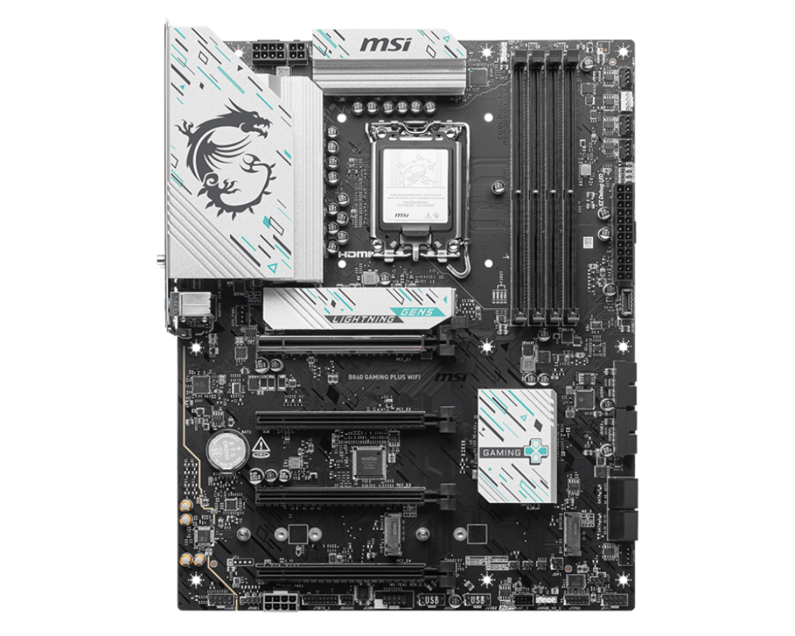 Материнская плата MSI B860 S1851 ATX LGA1851 GAMING PLUS WIFI.