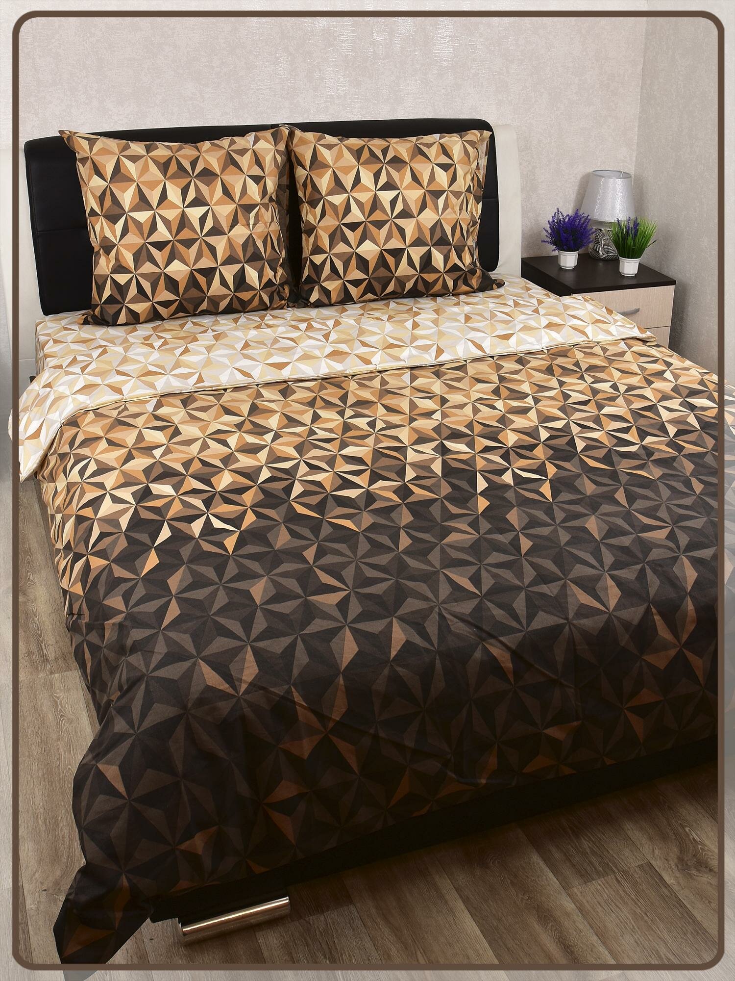 Постельное белье Шуйская бязь Эквадор 21584-1 2 спальное б/ш