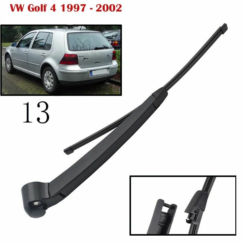 Комплект рычага и щетки заднего стеклоочистителя VW Golf 4 IV 1997 - 2002