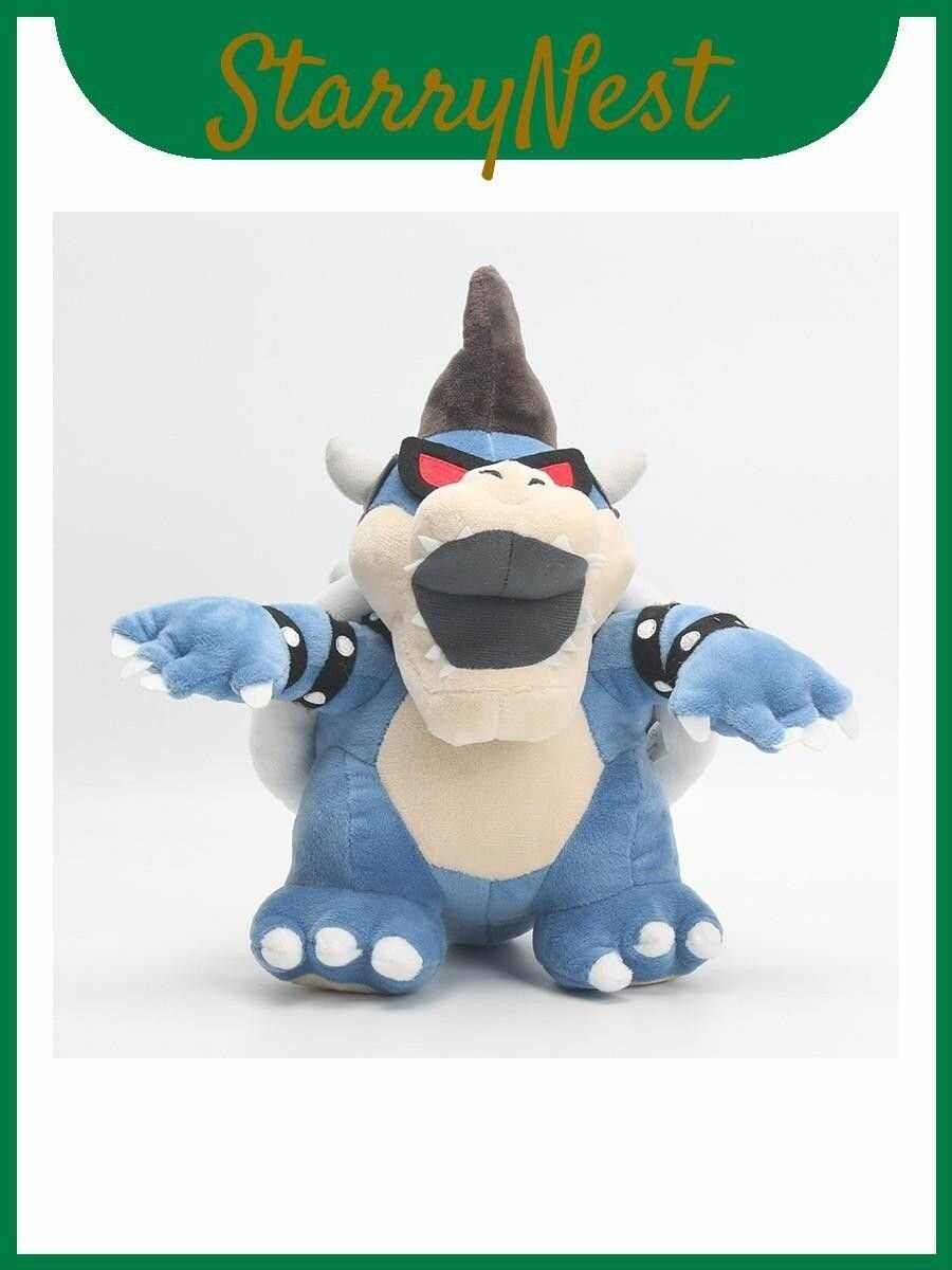 Плюшевая игрушка super mario bros dark bowser koopa bones, 11,28 см