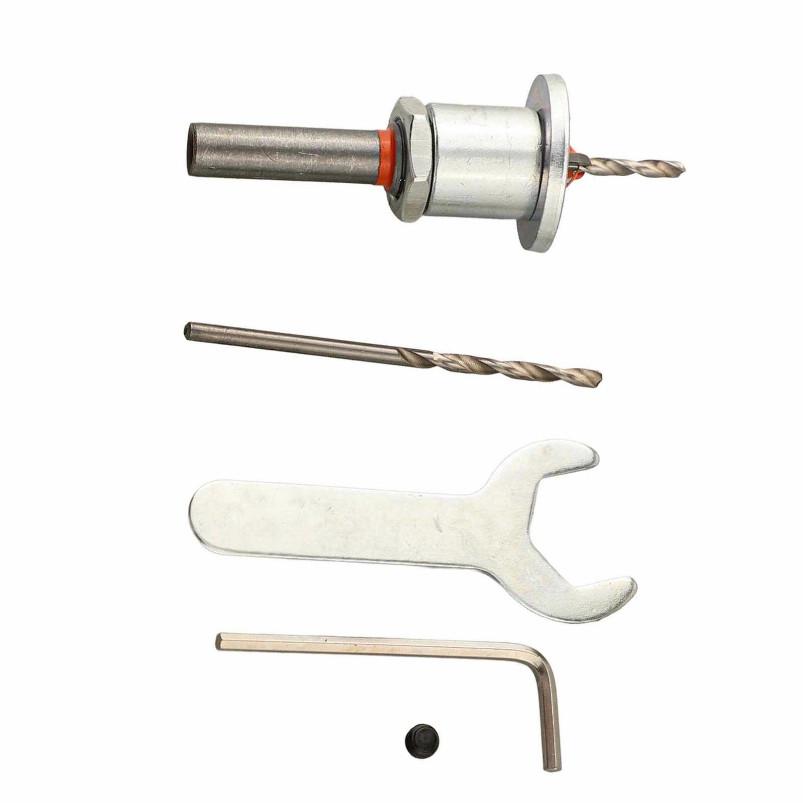 OZ-SUNBA-Сверла-зенковки с хвостовиком 8 мм, регулируемые по дереву, с ограничителем