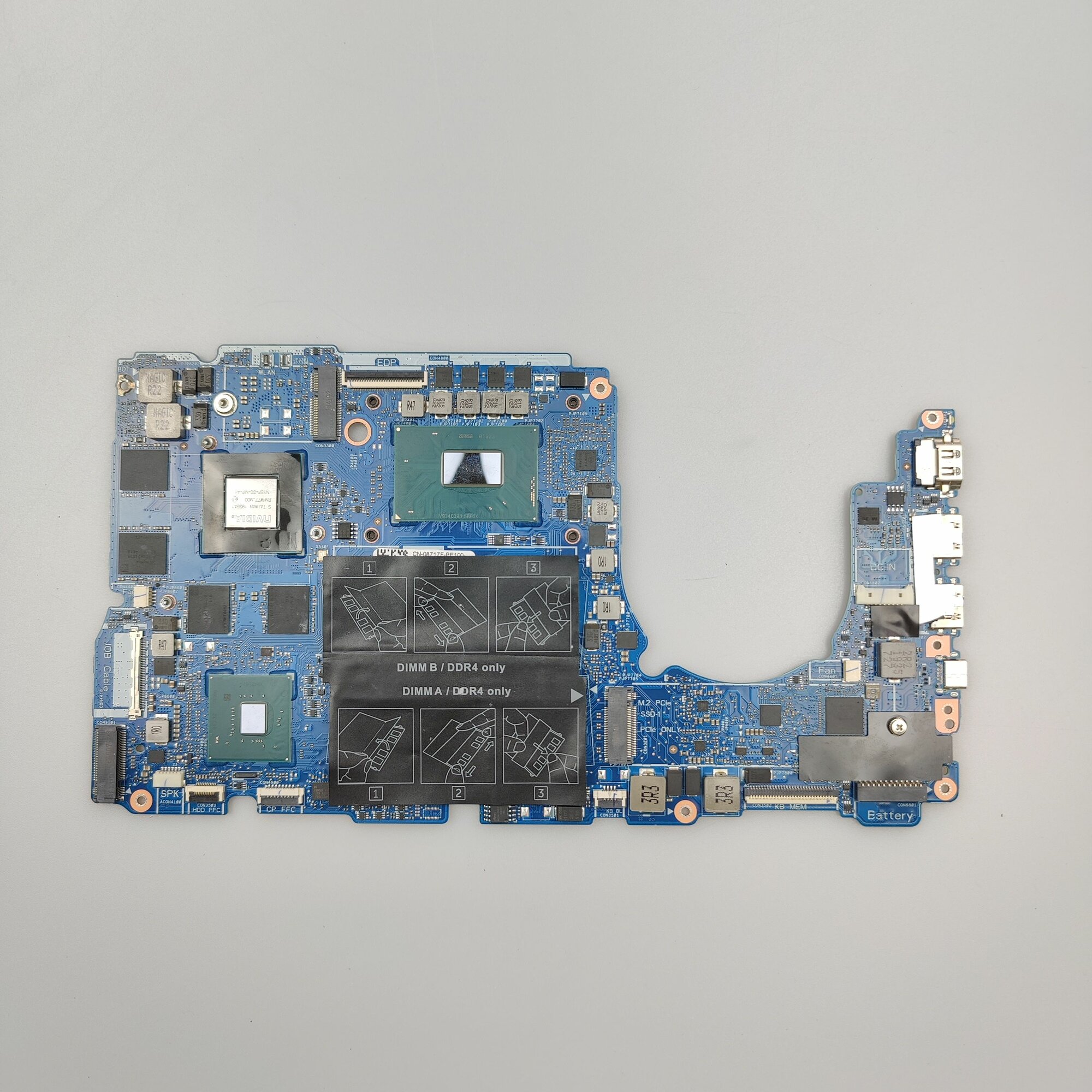 Для Материнская плата ноутбука Dell Inspiron 15 7591 W/ i5-9300H & GTX 1650 8717F компьютерные аксессуары