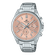 Наручные часы CASIO Edifice, серебряный, пыльная роза