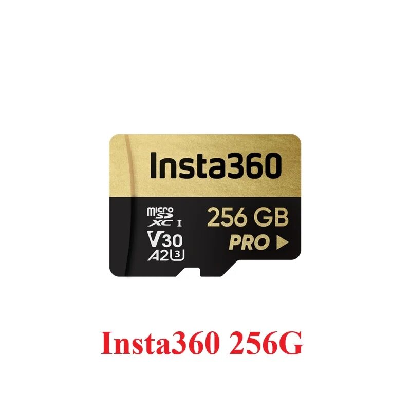 Insta360 256GB MicroSD Pro V30 A2 карта памяти