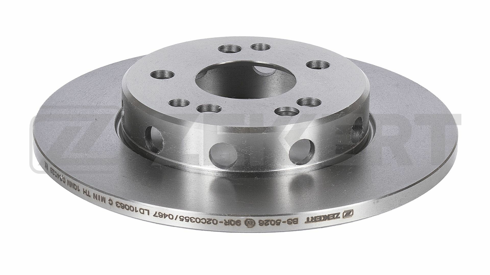 Диск тормозной передний для Мерседес, 124, Е-Класс BS-5026 ZEKKERT