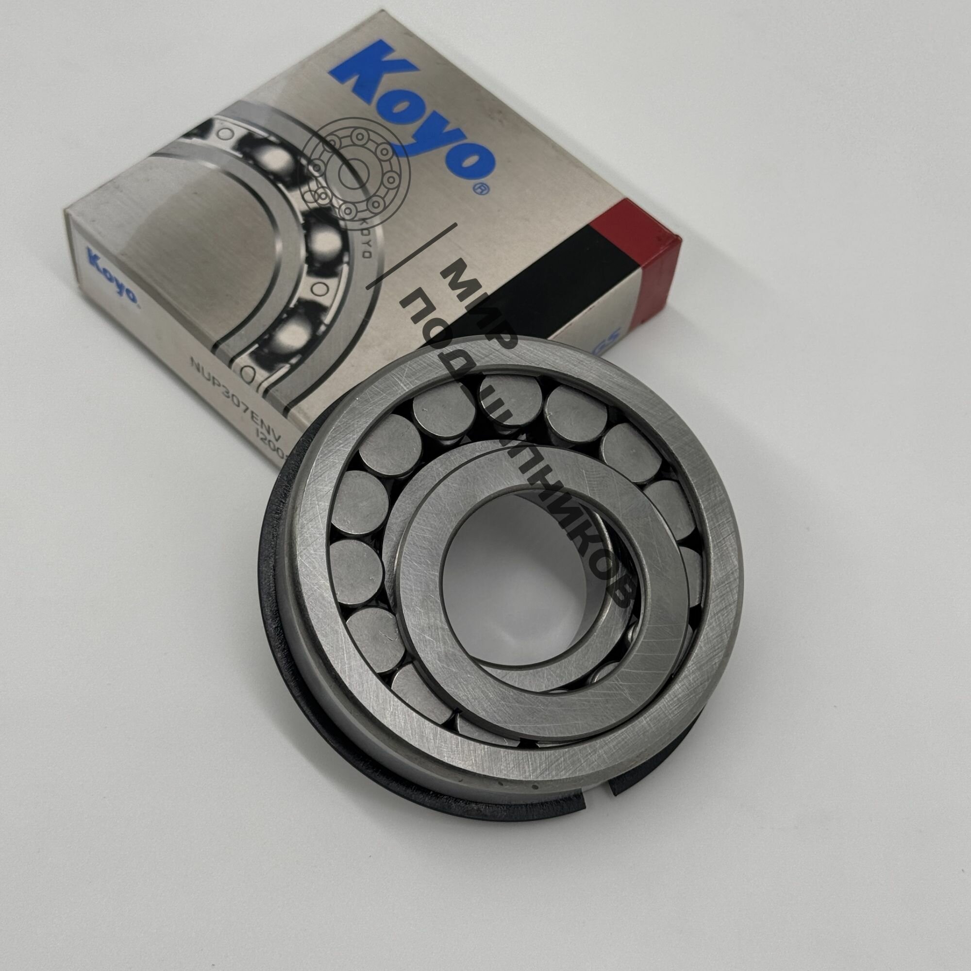 Подшипник роликовый КПП ГАЗ-3302,3110 вала первичного, КПП ГАЗ-53 вала вторичного KOYO NUP307ENV аналог шариковый 50307 35х80х21