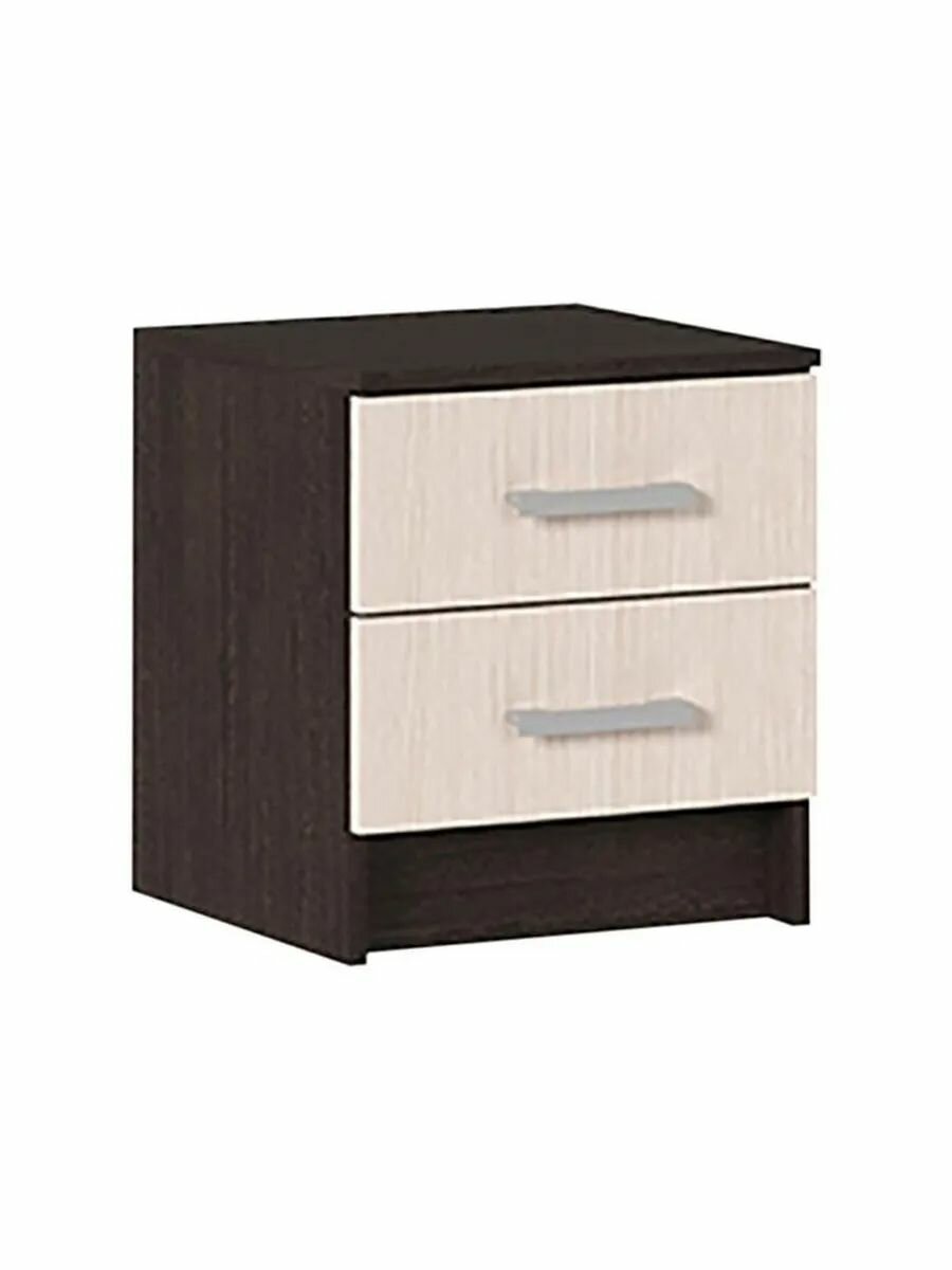 Тумба прикроватная Феста с ящиками, 40х41х45 см, Венге / Дуб Белфорт