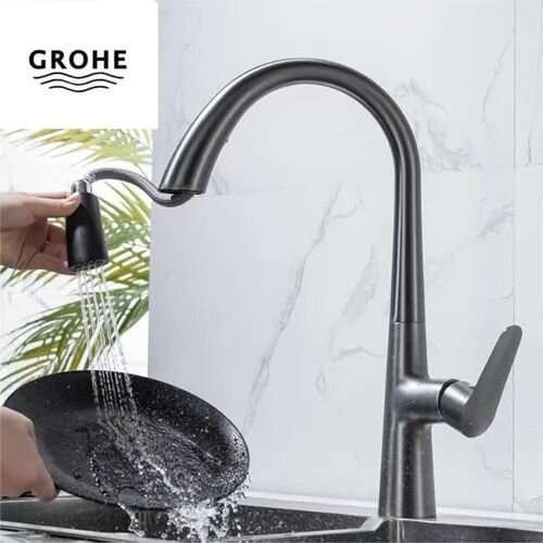 -Выдвижной смеситель с корзиной для хранения