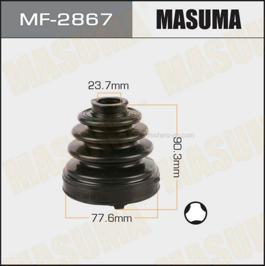 MASUMA MF2867 Пыльник шруса MASUMA MF-2867 + хомут