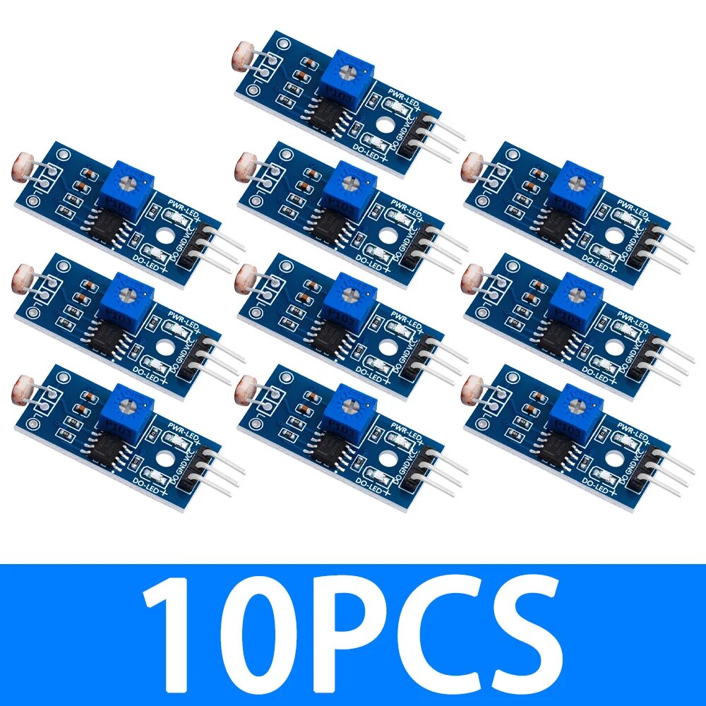 10шт Датчик освещенности Baishundianzi, Цвет: 10pcs