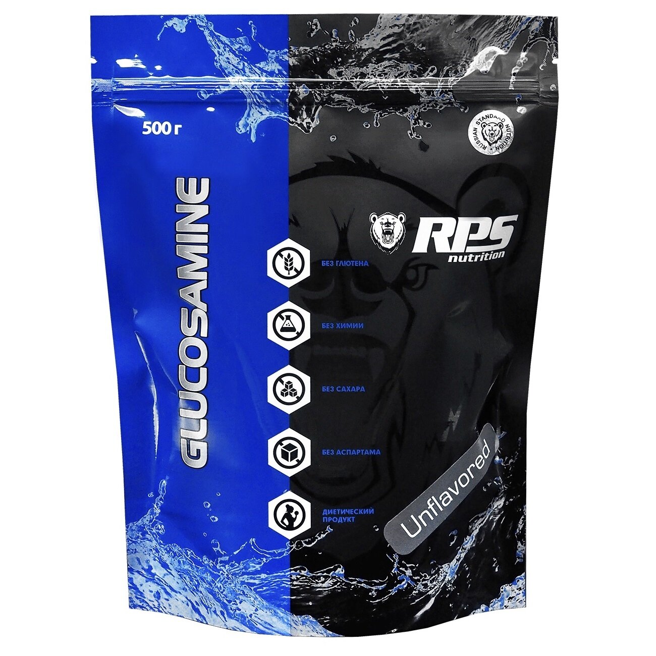Глюкозамин Поддержка здоровья суставов Glucosamine 500 гр (RPS Nutrition)