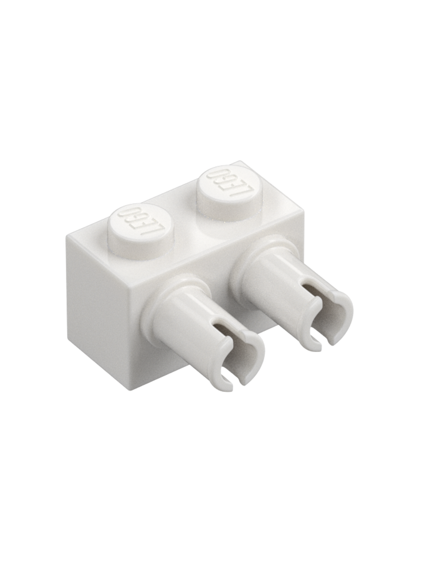 Деталь Lego Brick, Modified 1 x 2 with Pins (30526)