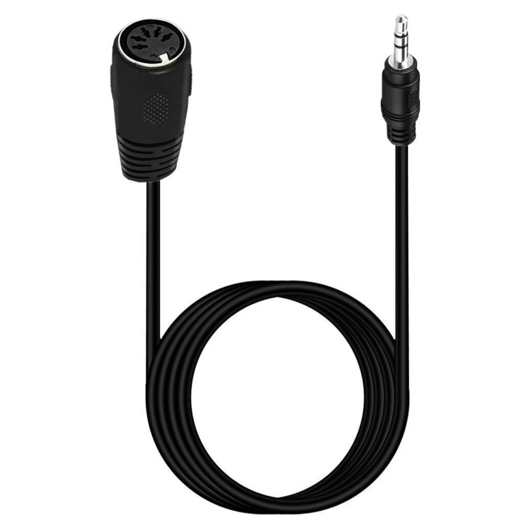 Кабель аудиоадаптера 3,5 мм от штекера к MIDI DIN 5Pin-1,5 м