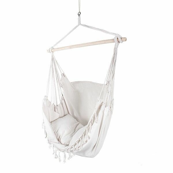 Кресло-гамак Lex G-050 Белый Размеры: Высота 1500мм Глубина 1300мм Ширина 1500мм