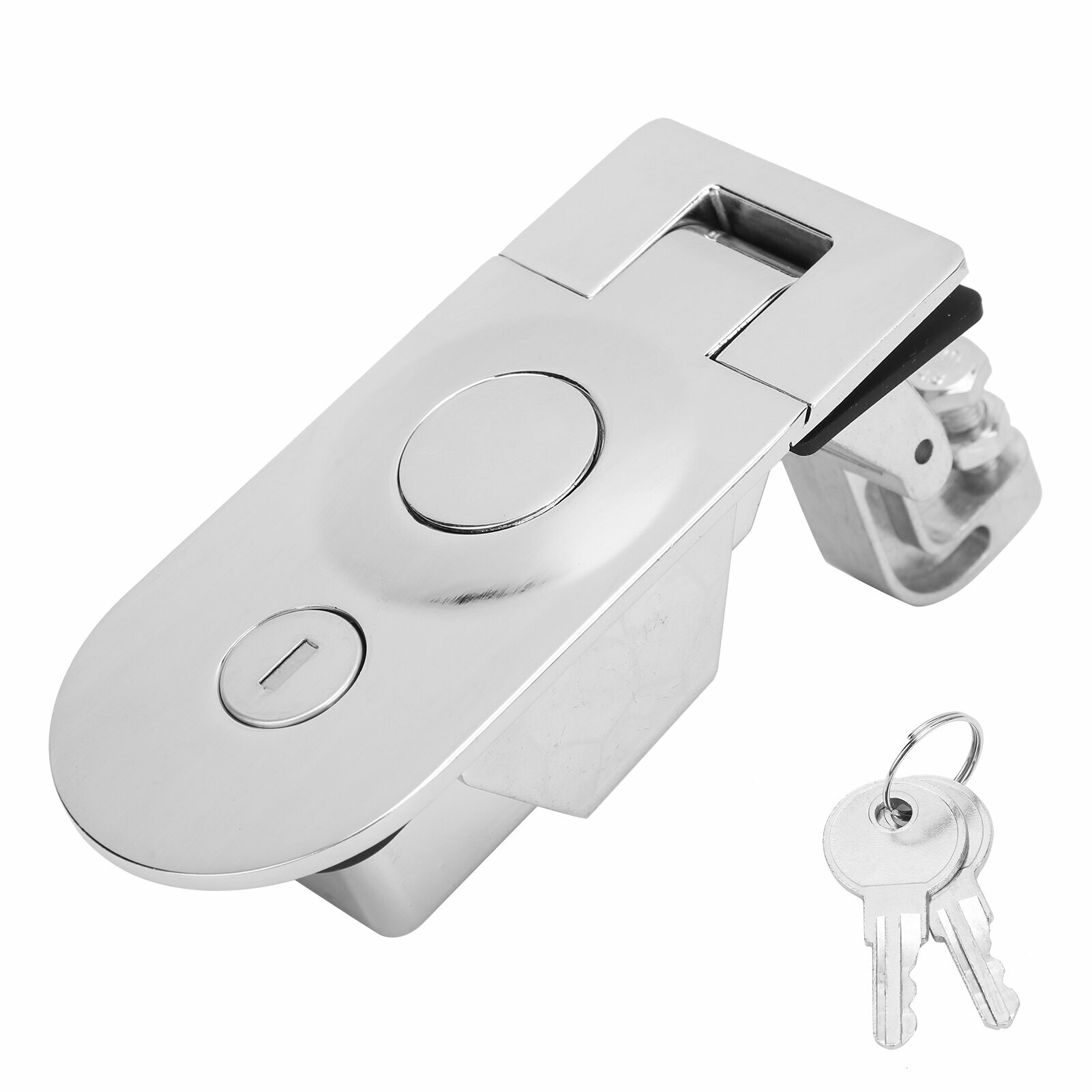 Компрессионный Замок: Цинковый Сплав с Двумя Ключами - Универсальный Автомобильный Замок для Герметичного Запирания Яхтовый Замок для Дверей от 10 до 50 мм