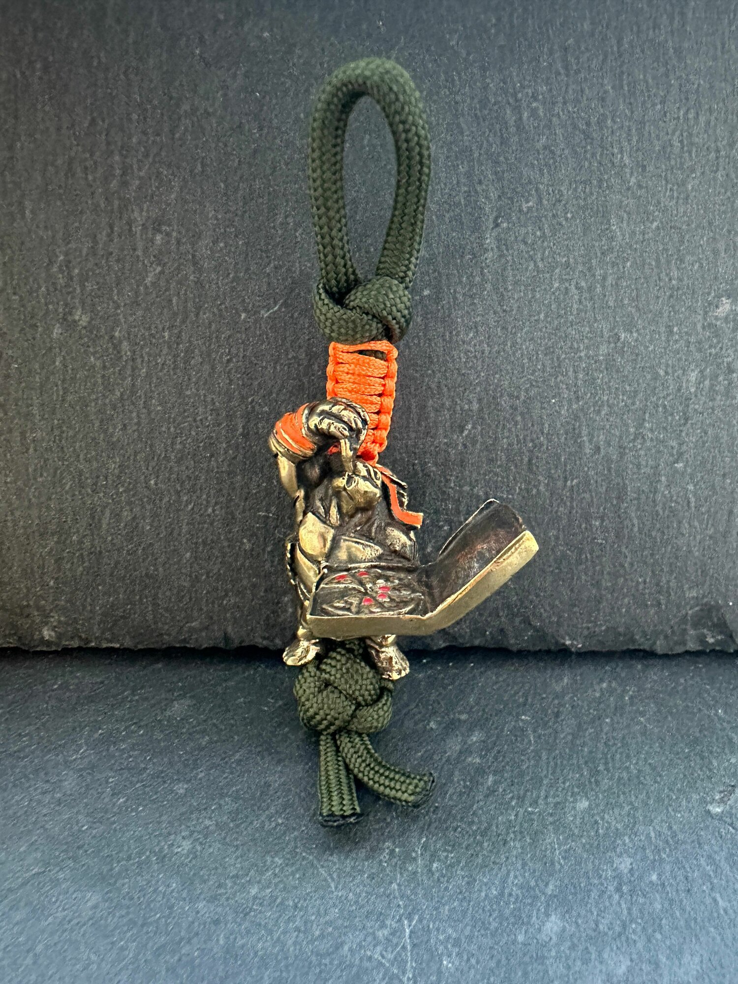 Темляк с латунной бусиной Мики (Черепашка)