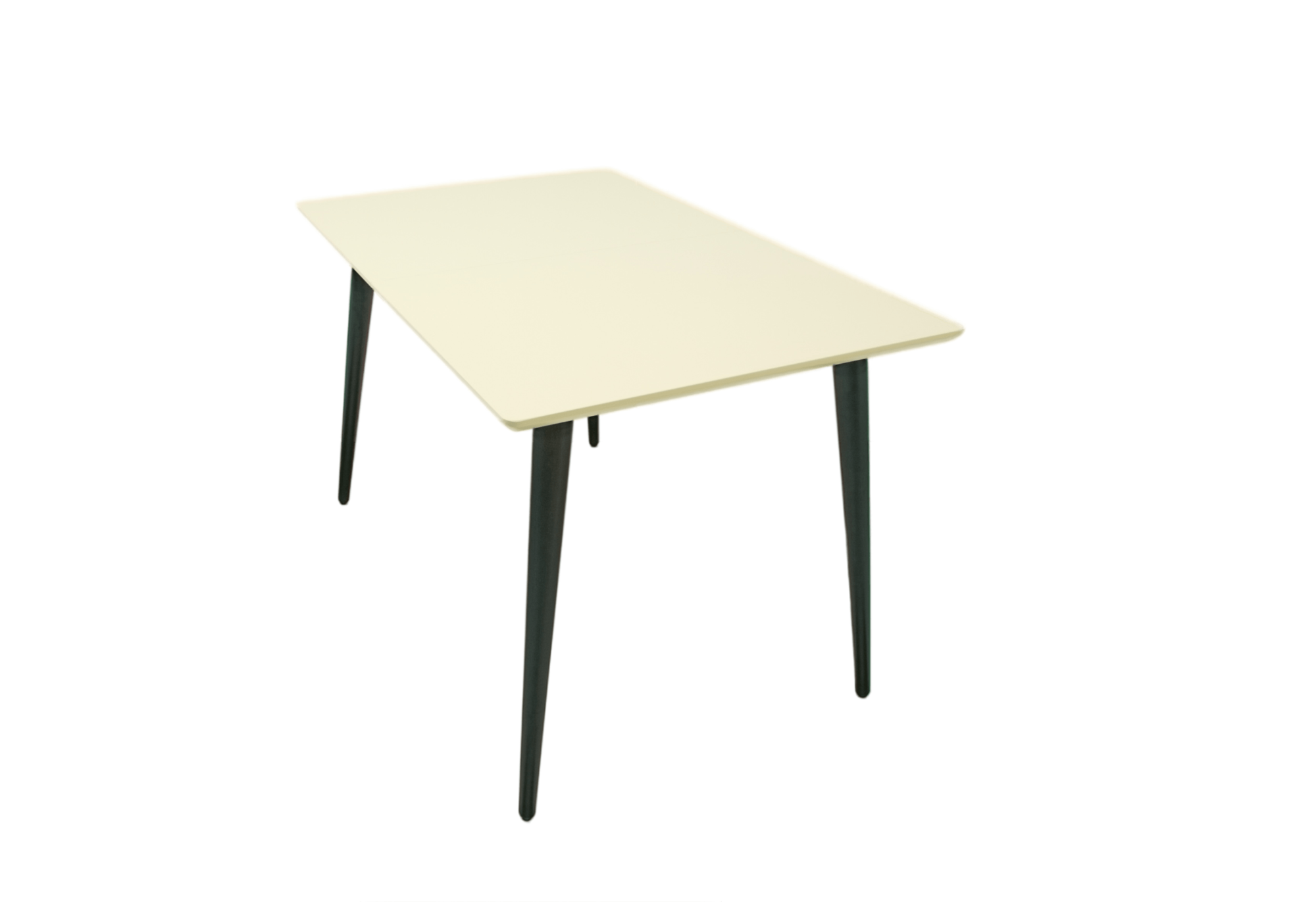 Стол ZiP-mebel Монте 120 Чёрное Дерево/Слоновая Кость Размеры: Высота 750мм Глубина 800мм Ширина 1200мм