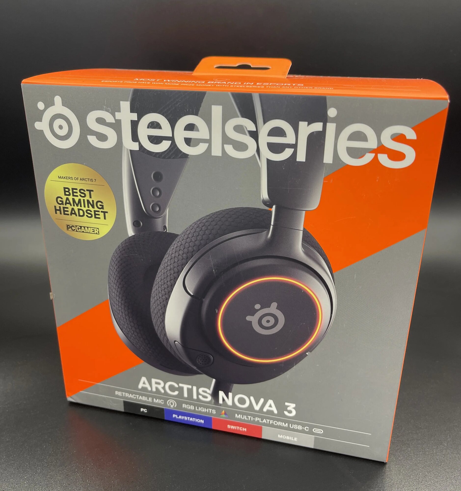 SteelSeries Arctis Nova 3 RGB проводные игровые наушники With Retail Box