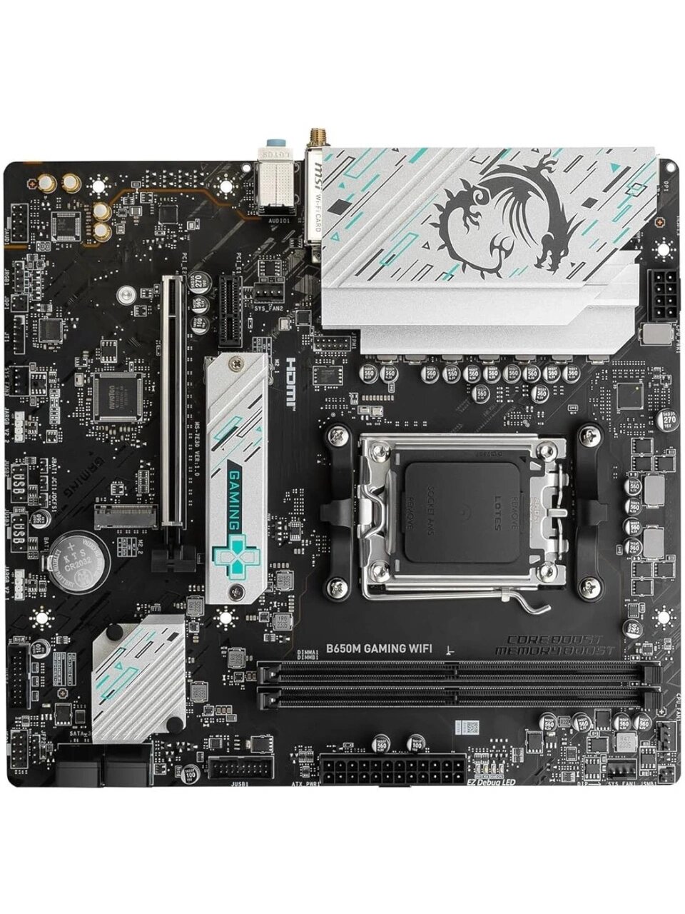 Материнская плата MSI B650M GAMING WIFI, SocketAM5, AMD B650, mATX