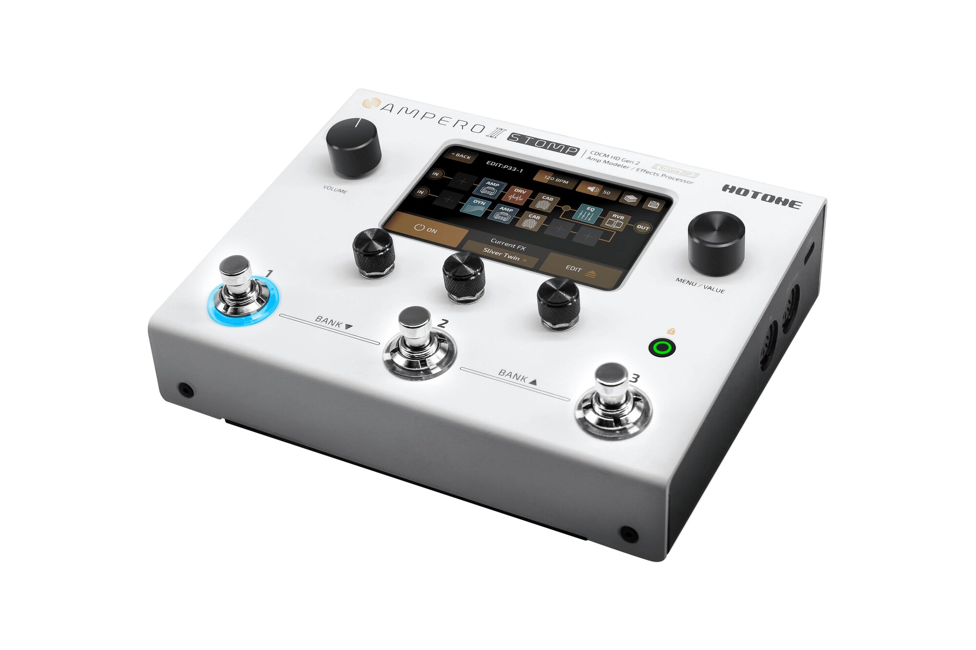 HOTONE AMPERO II STOMP напольный гитарный процессор эффектов