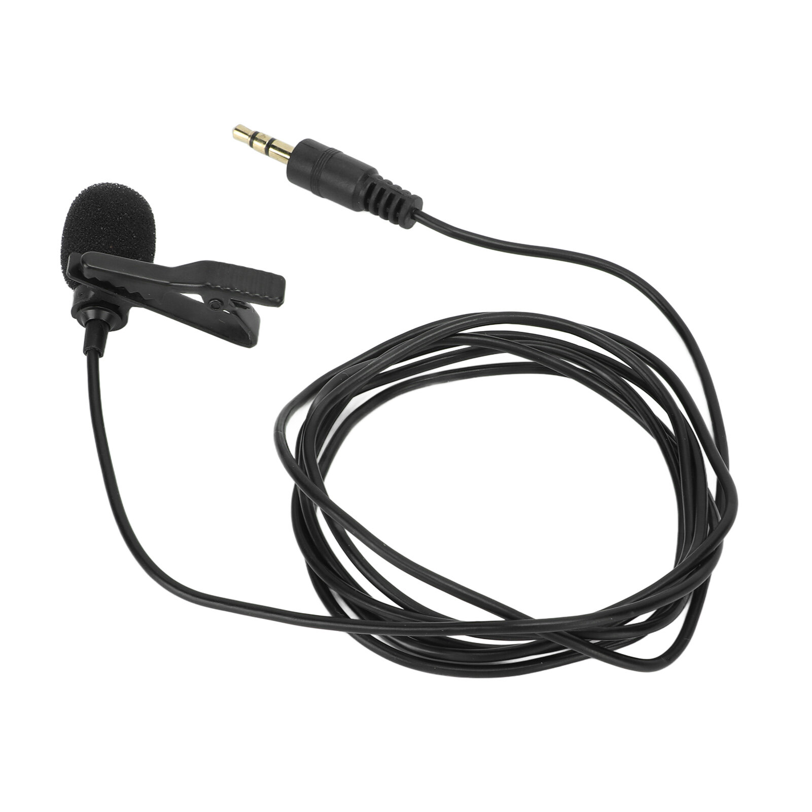 Лавалерный микрофон, plug and play, с шумоподавлением для записи