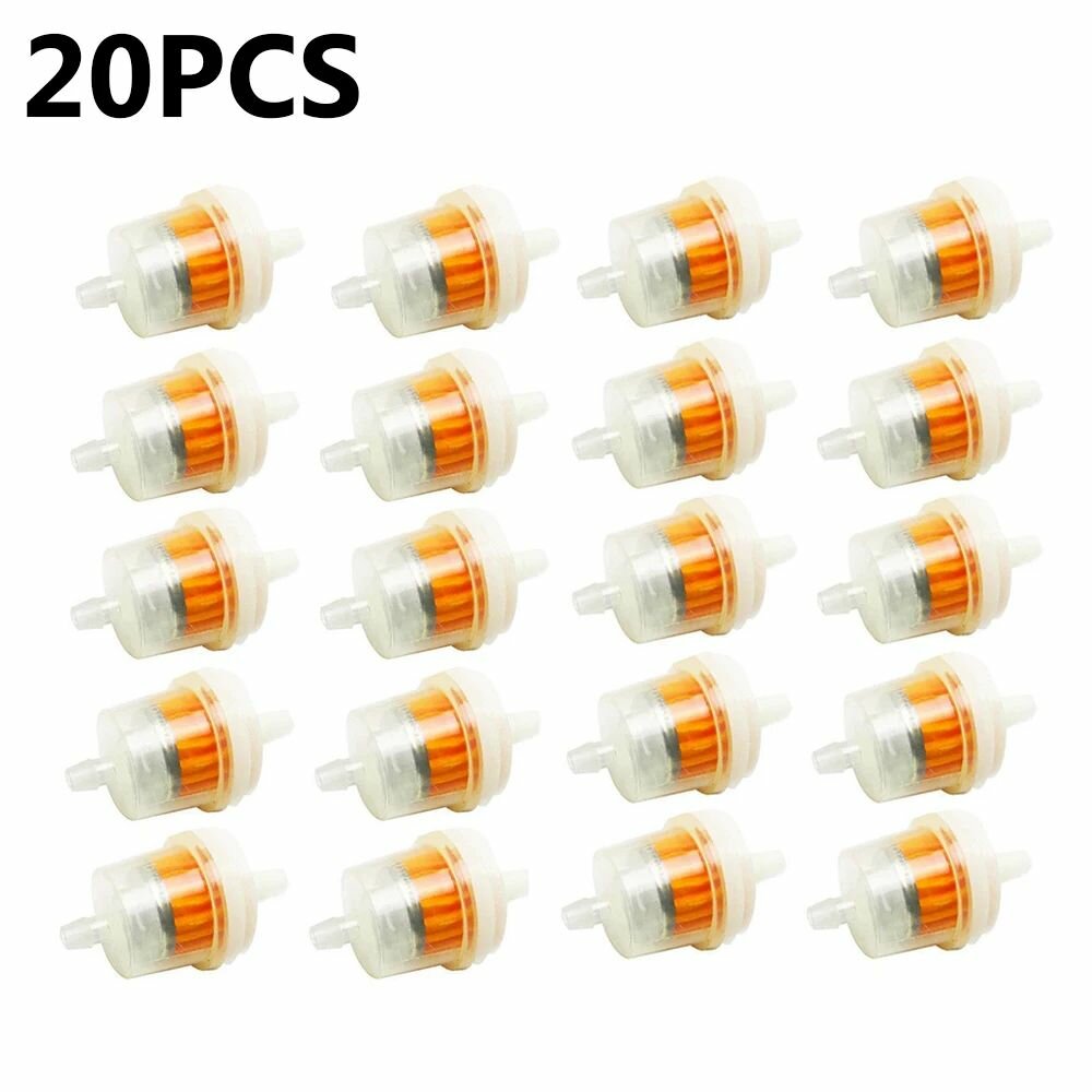 Топливный (бензиновый) фильтр с магнитом для мопеда, мотоцикла, скутера , питбайка, квадроцикла, снегохода, мотоблока, генератора.