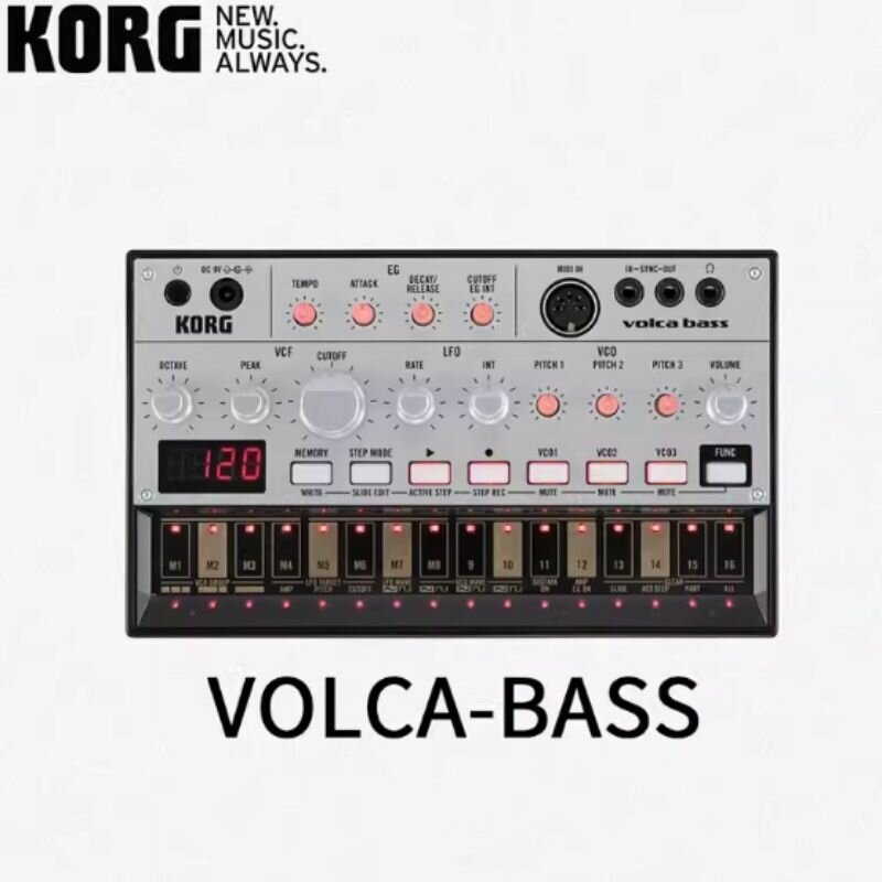 Аналоговый синтезаторKORG VOLCA BASS