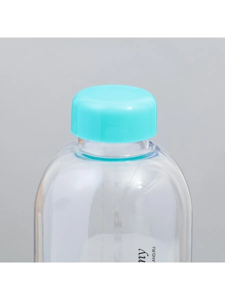 Прозрачная бутылка для воды 1 литр
