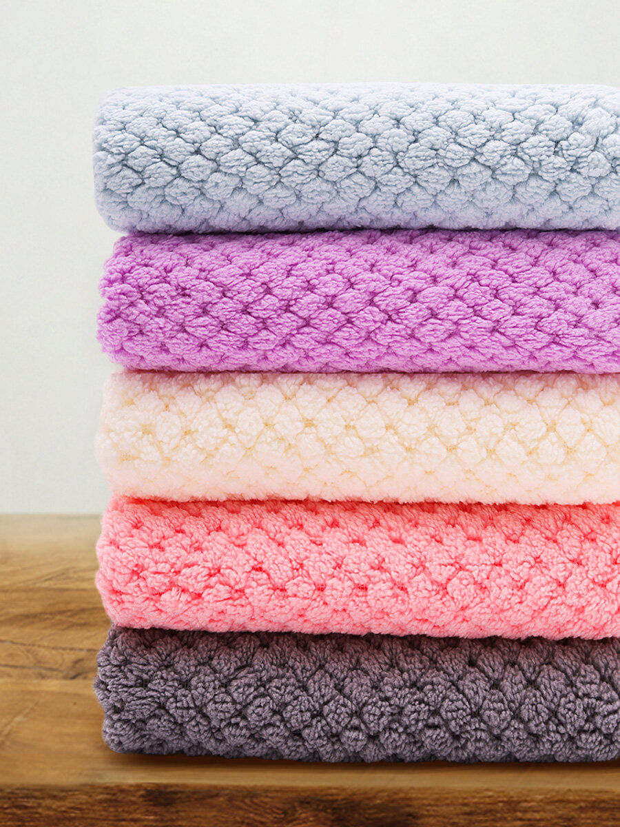 Набор универсальных салфеток для уборки Уютный дом из микрофибры, 25х25 см, 15 шт