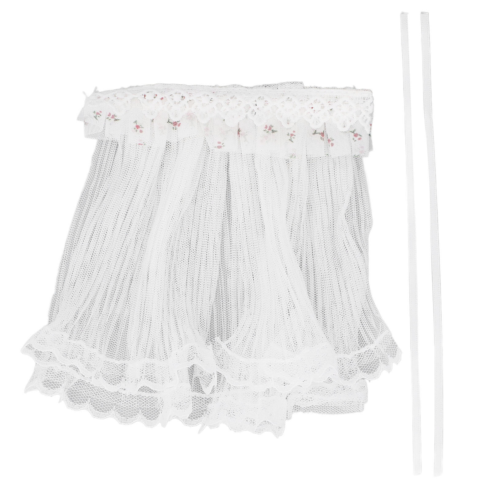 Декоративные шторы для кукольного домика в масштабе 1:12. Элегантные миниатюрные шторы для кукольного домика.