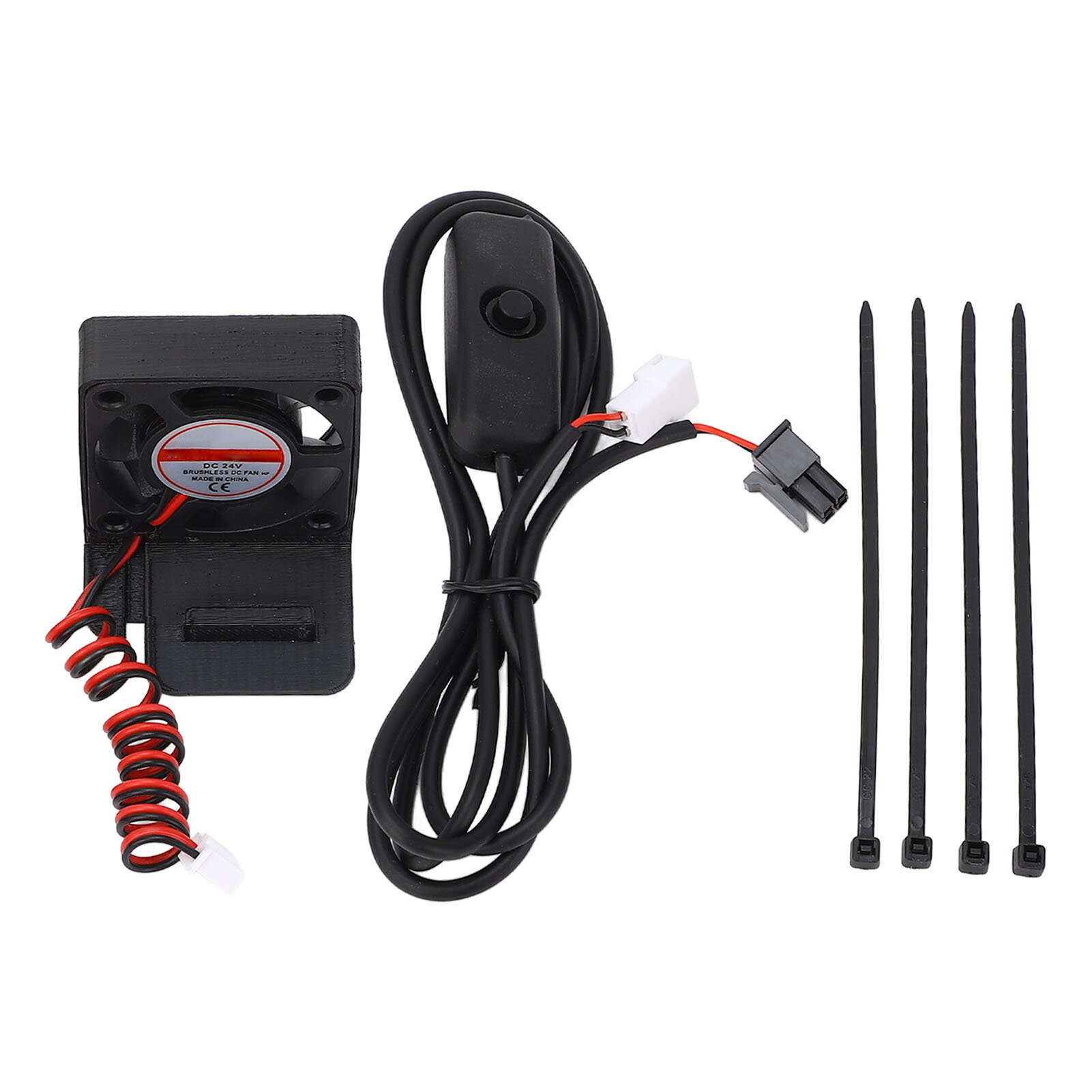 Вентилятор обдува Hotend 24В ABS для 3D принтера Bambu Lab A1, замена