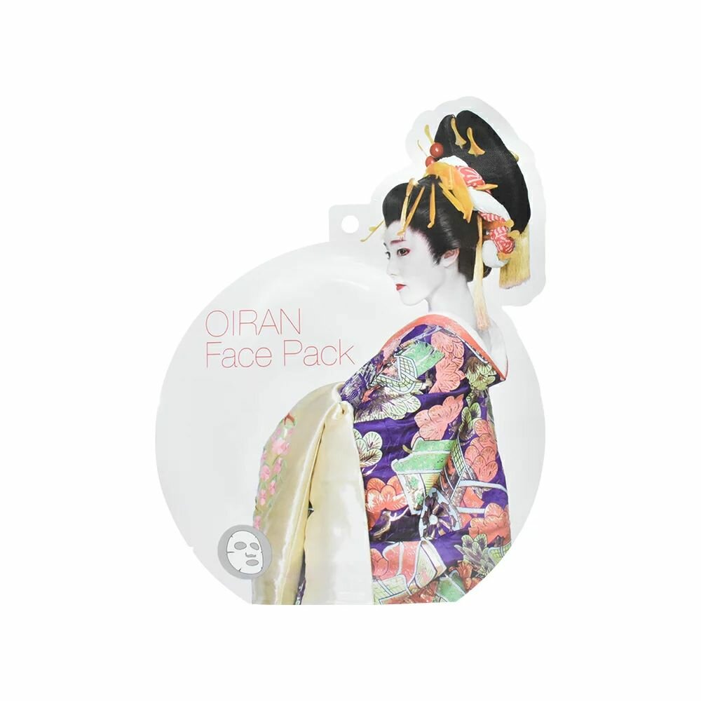 Маска Живительная влага OIRAN PREMIUM FACE PACK SHITTORI-HADA, 25 мл