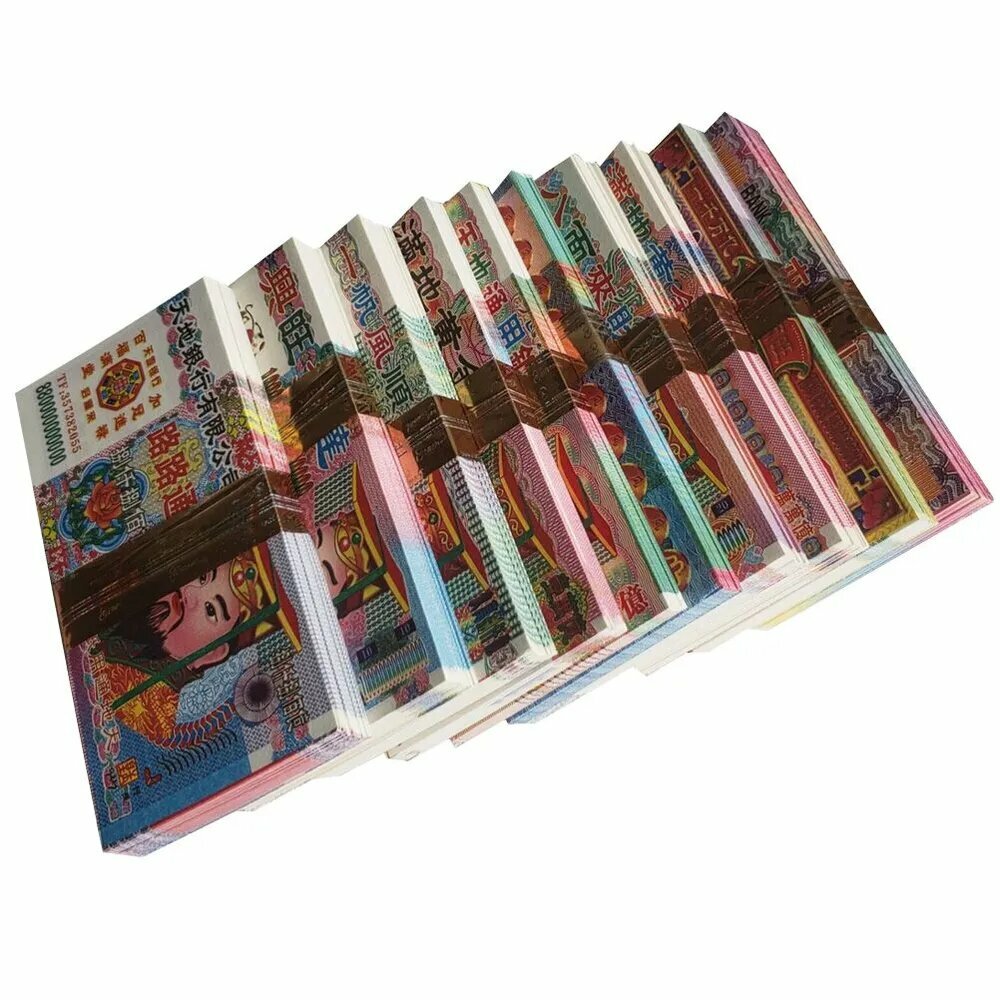 Ритуальные деньги для предков, качественная печать, 1000 штук, размер 15,50 7,50 1,00 см