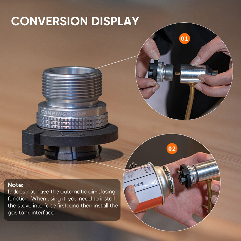 Адаптер для газового баллона с пропаном, адаптер для подключения походной газовой плиты к кассетному газовому баллону
