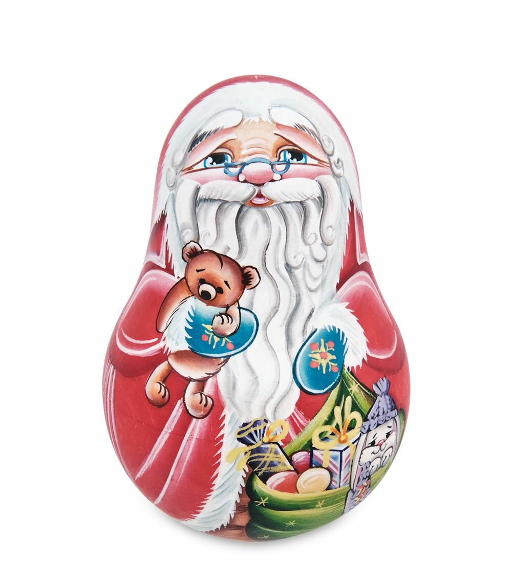 Матрешка-неваляшка "Дед мороз"