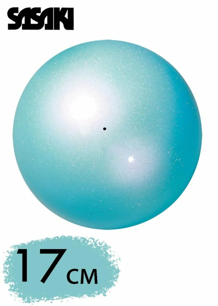 KNOW EASY-Мяч SASAKI Aurora M-207MAU 17см. LIBU(Голубой)