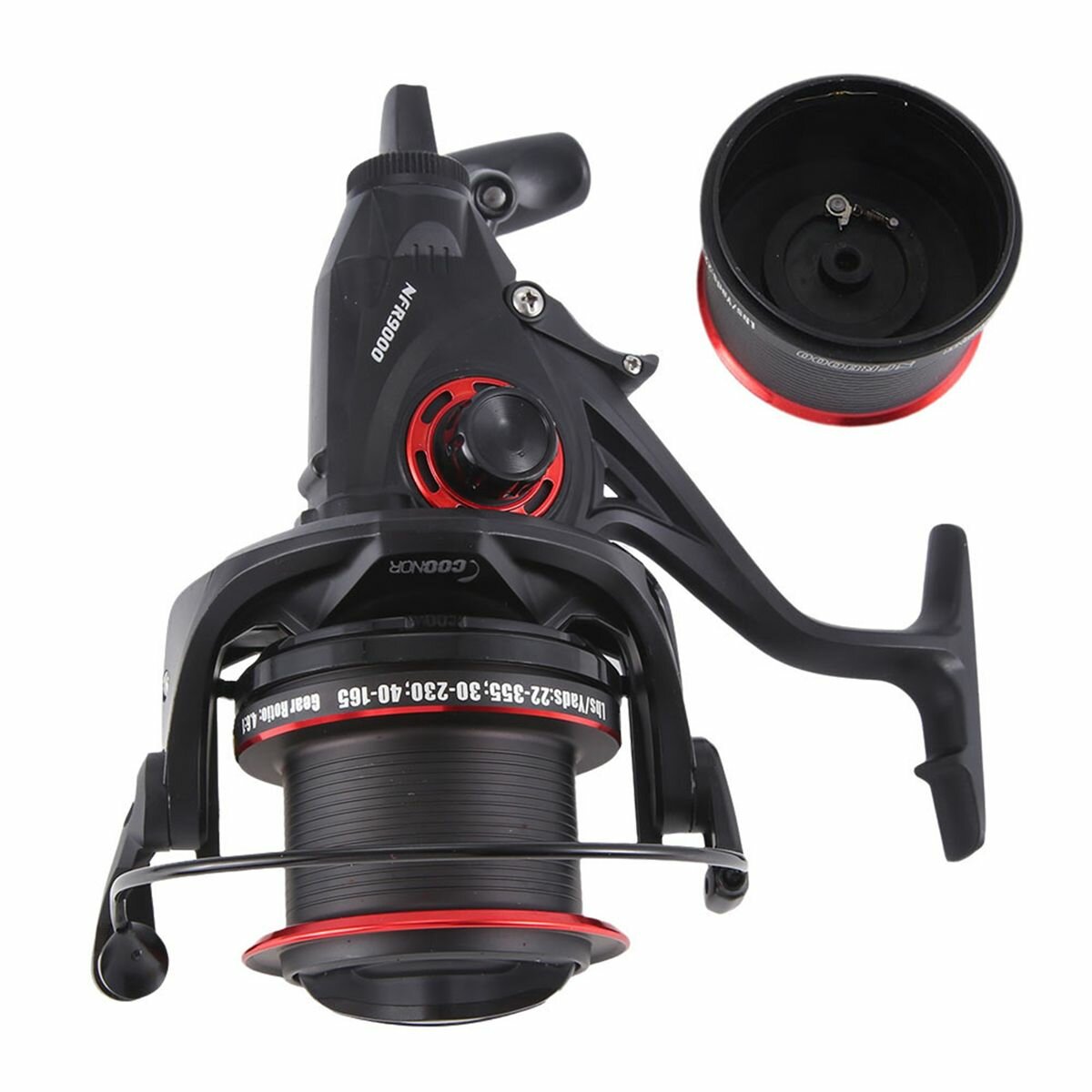 Coonor Nfr9000+8000 Двухшпульная рыболовная катушка с левой/правой ручкой