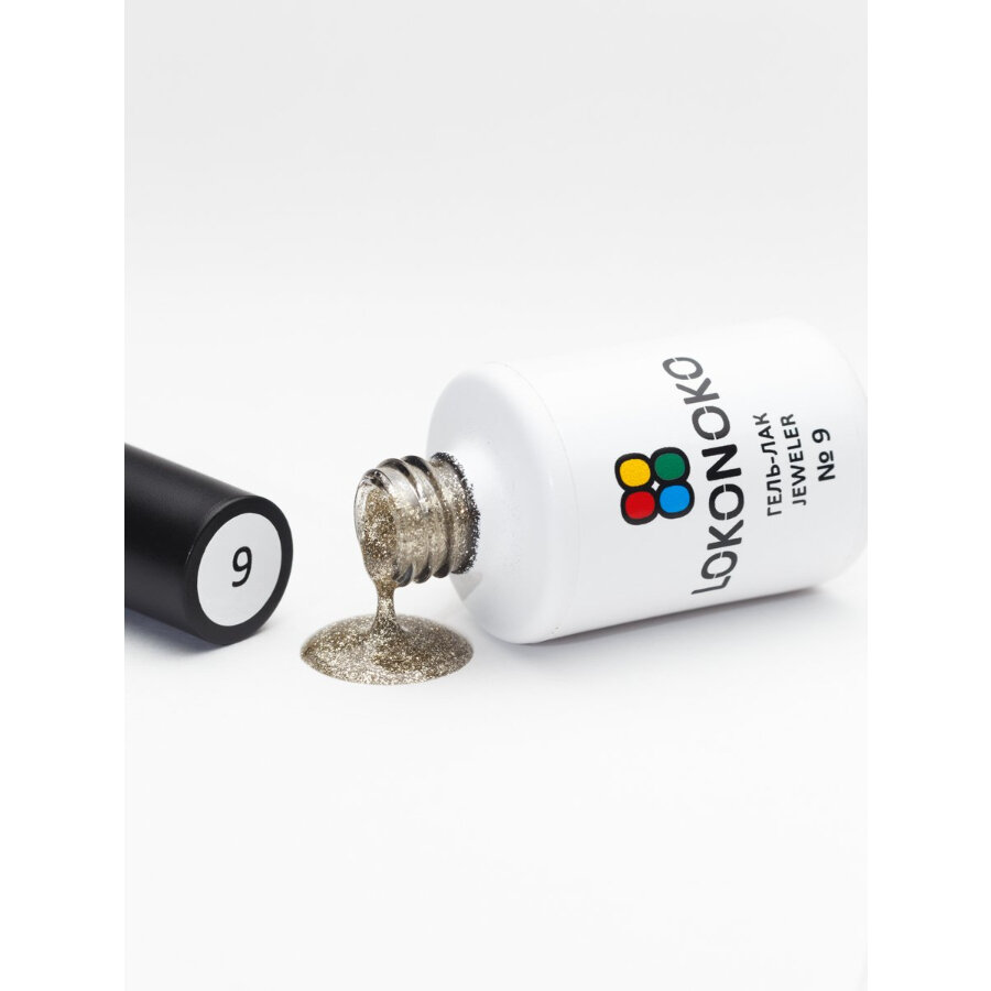 LOKONOKO, Гель-лак jeweler № 9, 8 мл