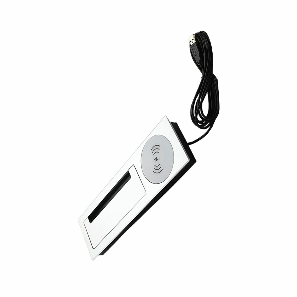 Органайзер для проводов с беспроводной зарядкой