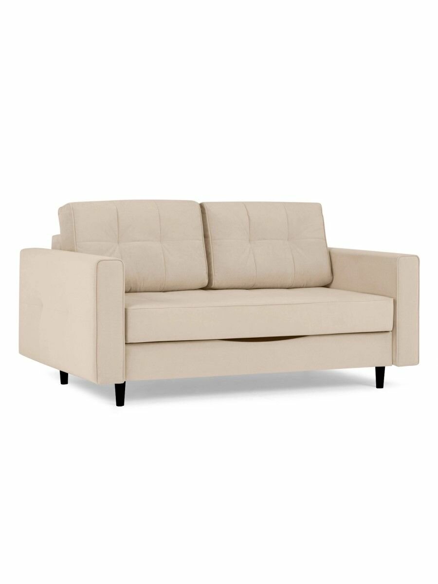 Диван-кровать Askona (Аскона) Амани Мини с широкими подлокотниками Тк. Casanova Milk