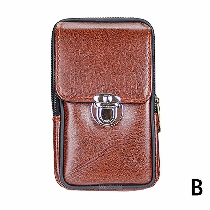 Сумка для мобильного телефона С замком, Сумка на пояс, Для хранения монет и мобильных телефонов