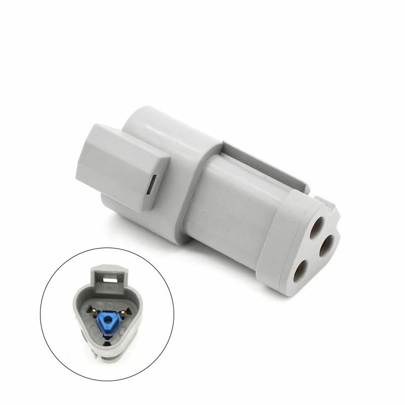 Deutsch DT Series 3 Pins Y Connector Водонепроницаемый Электрический Проводной Вилка Розетка Комплект DT06-3S DT04-3P-P007 Со Штифтом
