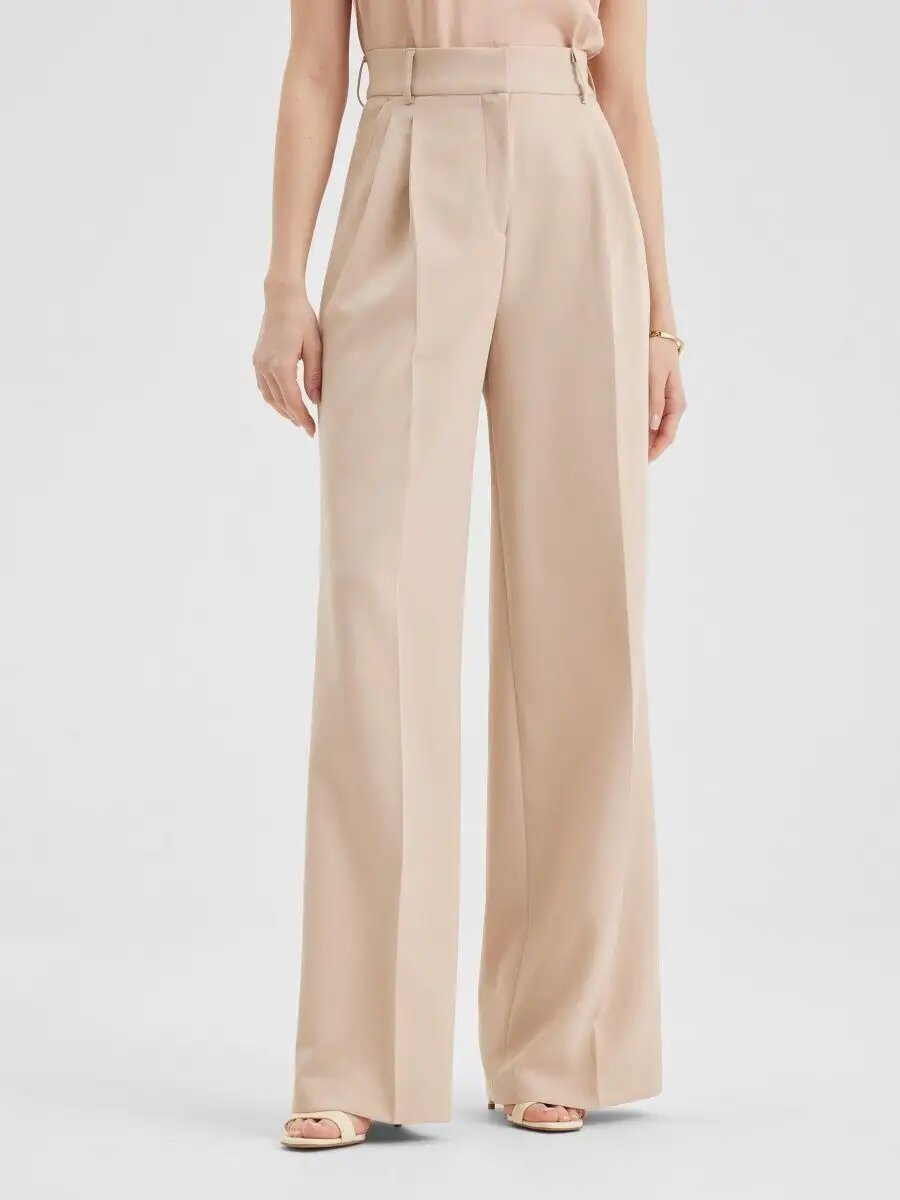 Брюки палаццо брюки классические