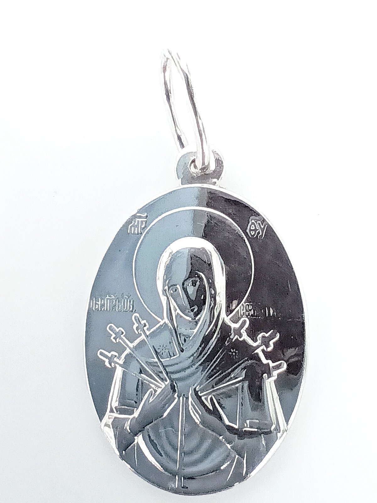 Славянский оберег, подвеска, серебро, 925 проба, родирование