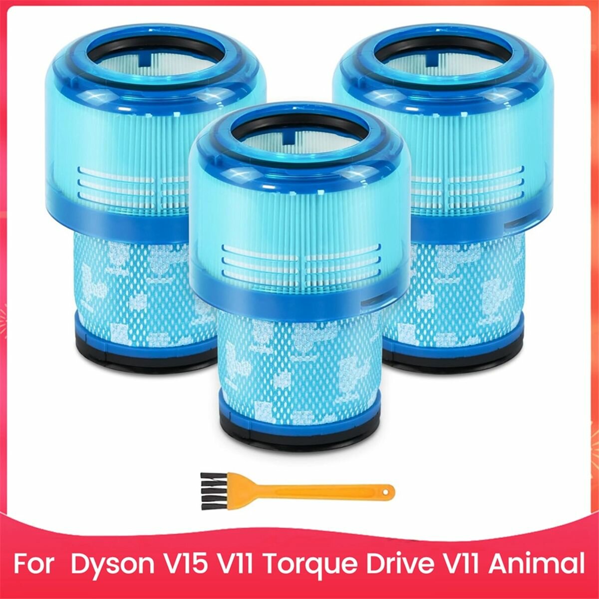 Сменные фильтры для пылесоса Dyson V15 V11 SV14, Dyson-V15 V11 Torque Drive V11 Animal Part 970013-02
