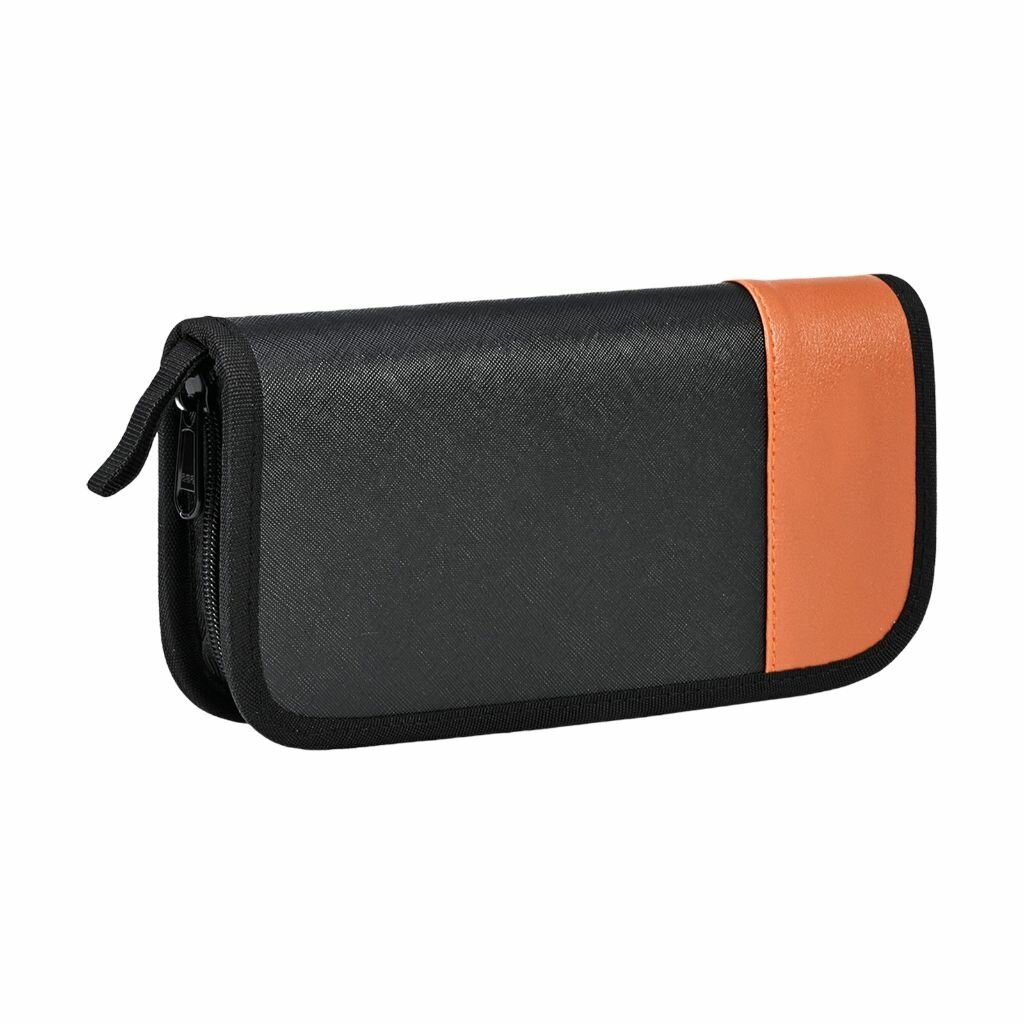 Маленькая сумка для ловли нахлыстом EVA Luya с крючком с блестками, цвет в тон черному + коричневому-M